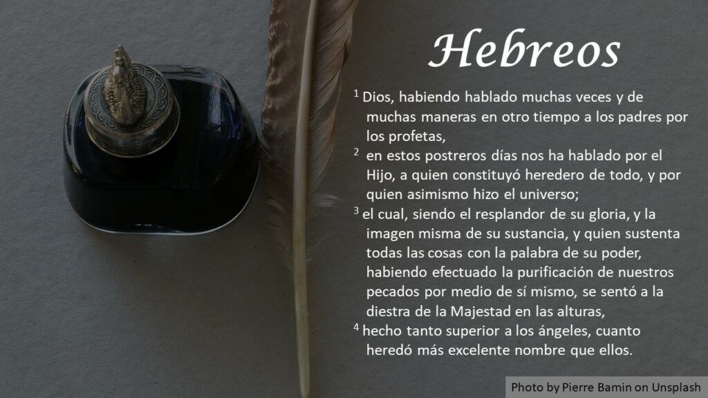 Estudio libro de Hebreos | Libertad en Verdad
